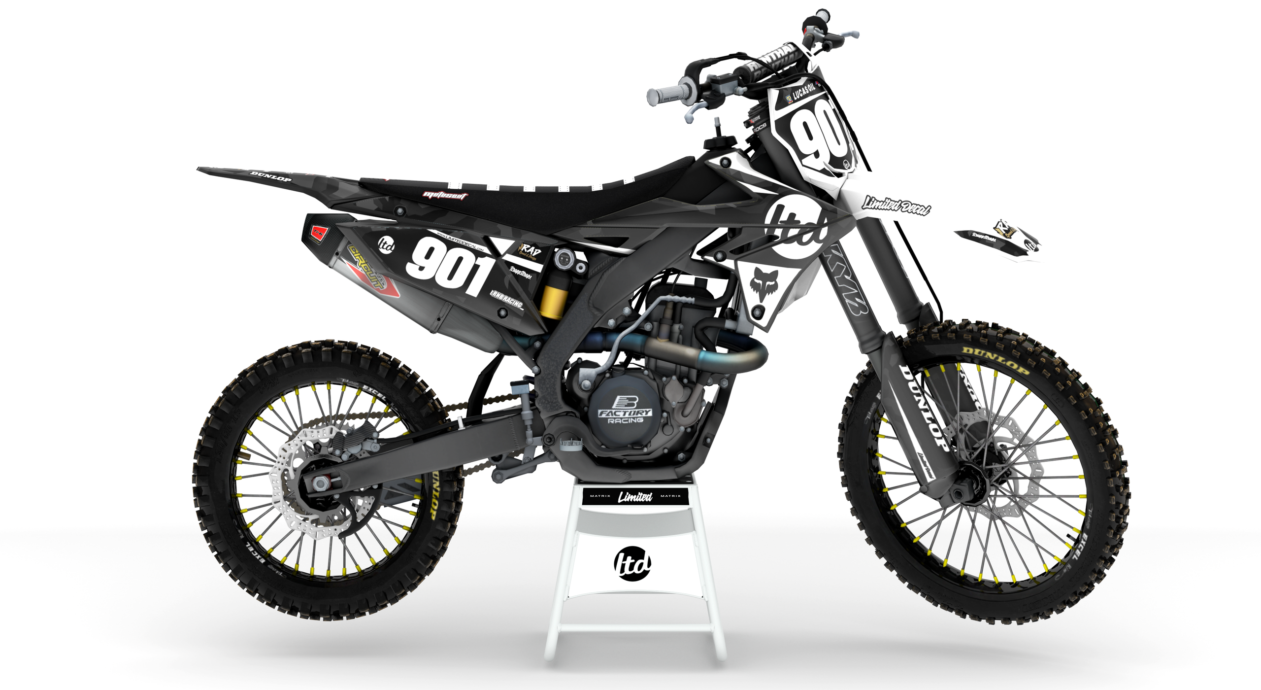 LTD-04 Graphics for Suzuki's | Limited Decal
